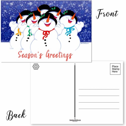 Stonehouse Collection Snowmen Season's Greetings Christmas - 40 ... Stonehouse Collection Snowmen Season's Greetings Christmas - 40 ...