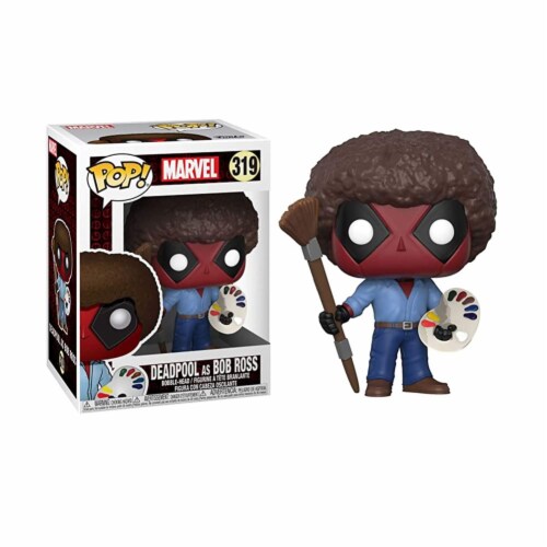 Funko POP Marvel Deadpool Playtime Bob Ross 1 each Metro Market