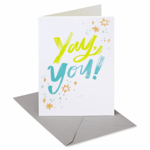 American Greetings Congratulations Card - Yay You! (#38), 1 ct - Kroger American Greetings Congratulations Card - Yay You! (#38), 1 ct - Kroger