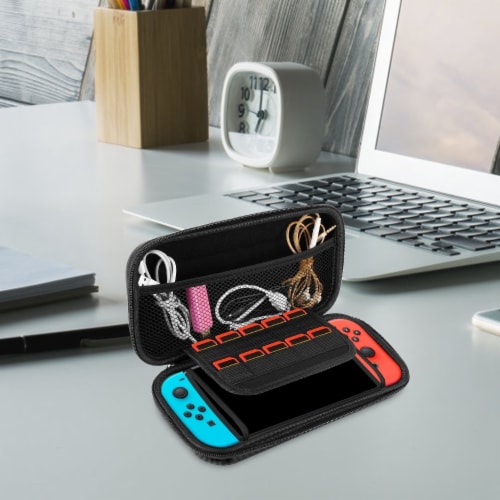 Portable Carry Case For Nintendo Switch Console Protective Hard Eva Case Shell Pouch Black 1 unit Smith s Food and Drug