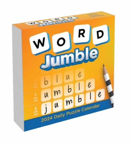 TF Publishing Word Jumble 2024 Daily Puzzle Calendar, 1 ct - Kroger TF Publishing Word Jumble 2024 Daily Puzzle Calendar, 1 ct - Kroger