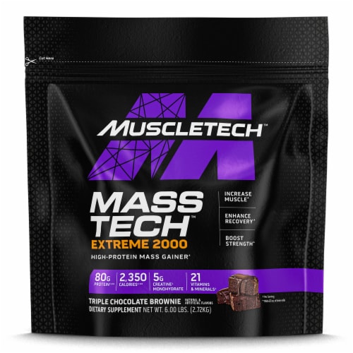 MuscleTech Mass Gainer Mass-Tech Extreme 2000, Muscle Builder Whey ... MuscleTech Mass Gainer Mass-Tech Extreme 2000, Muscle Builder Whey ...