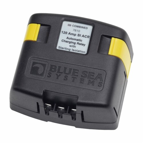 Blue Sea Systems 7610 120 Amp SI-Series Automatic Charging Relay, 1 ... Blue Sea Systems 7610 120 Amp SI-Series Automatic Charging Relay, 1 ...