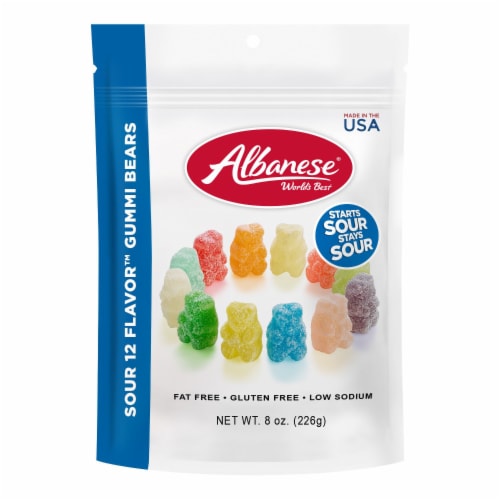 Albanese® Sour 12 Flavor Gummi Bears, 8 oz - Kroger Albanese® Sour 12 Flavor Gummi Bears, 8 oz - Kroger
