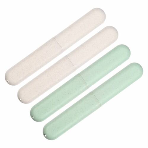 VOCOSTE Travel Toothbrush Holder Case PP Material 4 PCS Fry s Food Stores