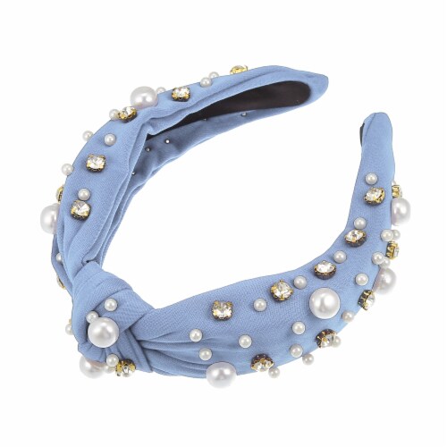 Vocoste Knotted Faux Rhinestones Headband Hairband 472x118
