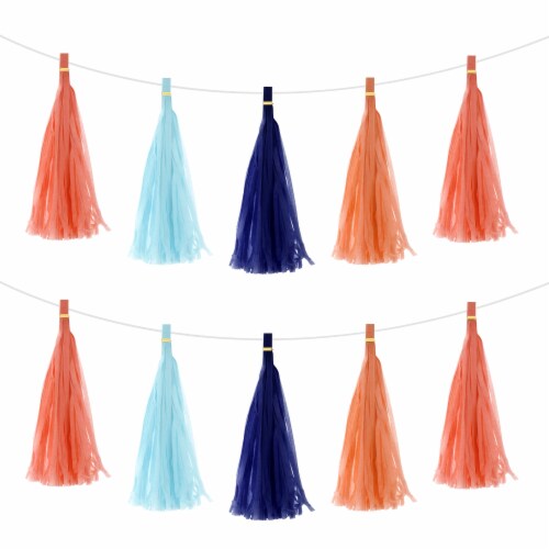 MECCANIXITY 20pcs Tassel Garland Banner with Rope for Wedding Birthday Party Decoration OS Foods Co
