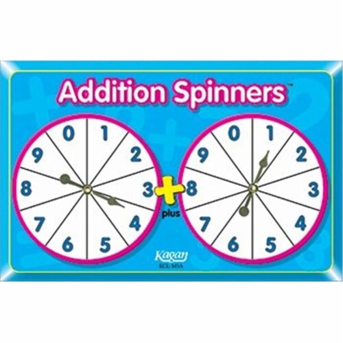 Kagan Publishing KA-MSA Addition Spinners, 1 - Kroger Kagan Publishing KA-MSA Addition Spinners, 1 - Kroger
