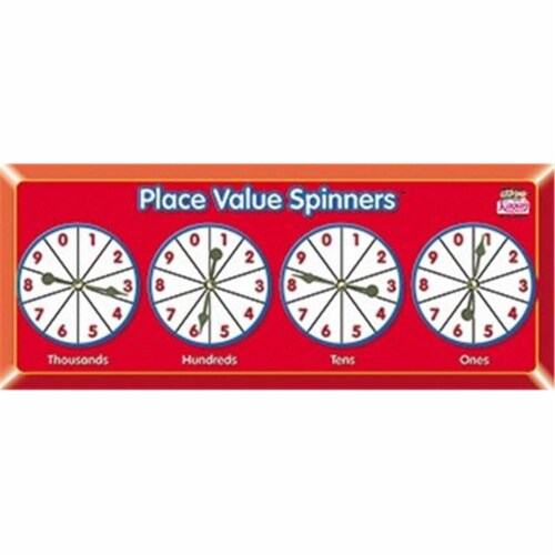 Kagan Publishing KA-MSPV Place Value Spinners, 1 - Kroger Kagan Publishing KA-MSPV Place Value Spinners, 1 - Kroger