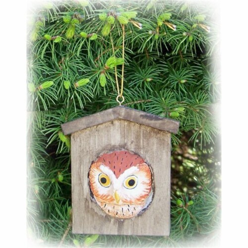 Songbird Essentials Owl House Ornament 1 Kroger