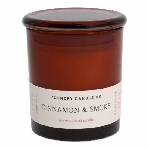 Foundry Amber Cinnamon And Smoke Candle 55 Oz Kroger