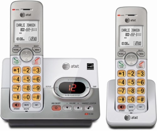VTech® AT&T 2 Handset Cordless Answering System, 1 ct - Ralphs VTech® AT&T 2 Handset Cordless Answering System, 1 ct - Ralphs