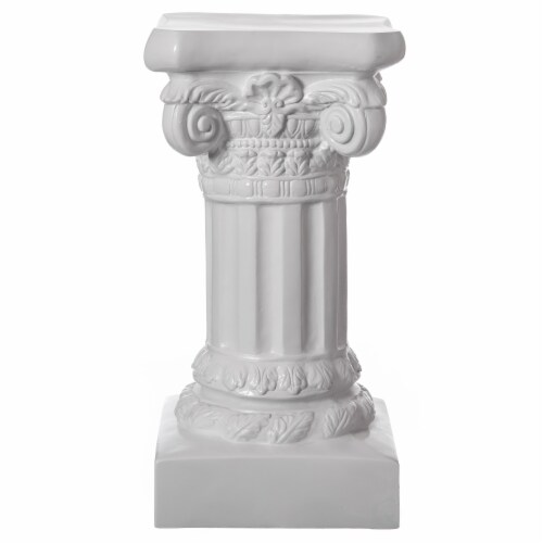 Decorative Modern Fiberglass White Plinth Roman Style Column Ionic ... Decorative Modern Fiberglass White Plinth Roman Style Column Ionic ...