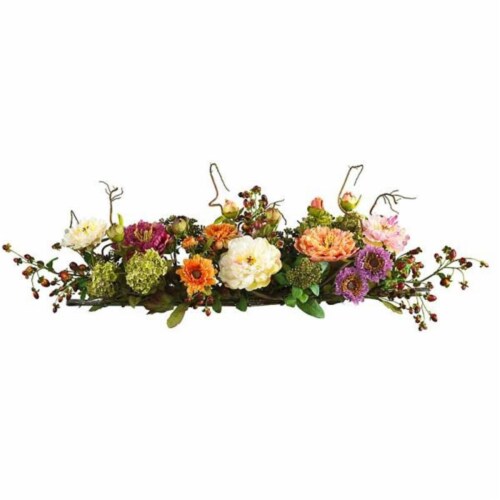 Mixed Peony Centerpiece Silk Flower Arrangement, 1 - Kroger Mixed Peony Centerpiece Silk Flower Arrangement, 1 - Kroger