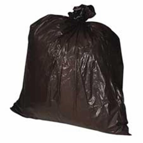 Brown trash bags store