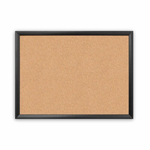 Cork Bulletin Board 23 X 17 Inches Black Wood Frame 1 Kroger