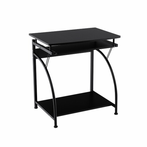 Slickblue 27.5 Inch Laptop Table Computer Desk for Small Spaces with Pull out Keyboard Tray 1 Unit Gerbes Super Markets