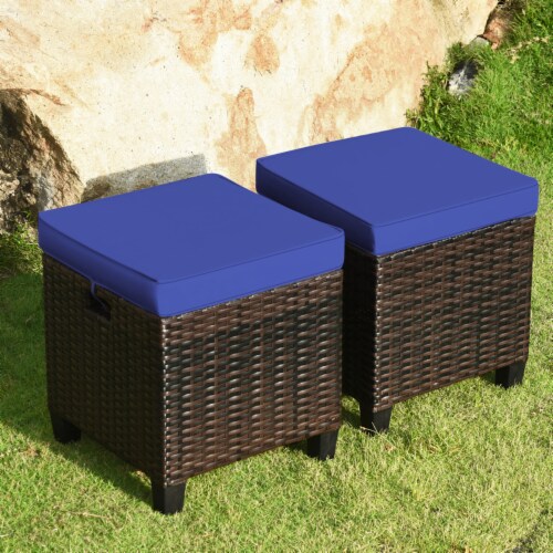 Outdoor footrest ottoman store
