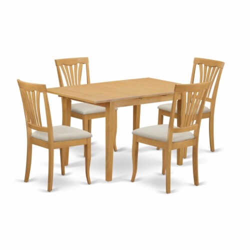 Norfolk Kitchen Dinette Table And 4 Chairs Oak 1 Kroger