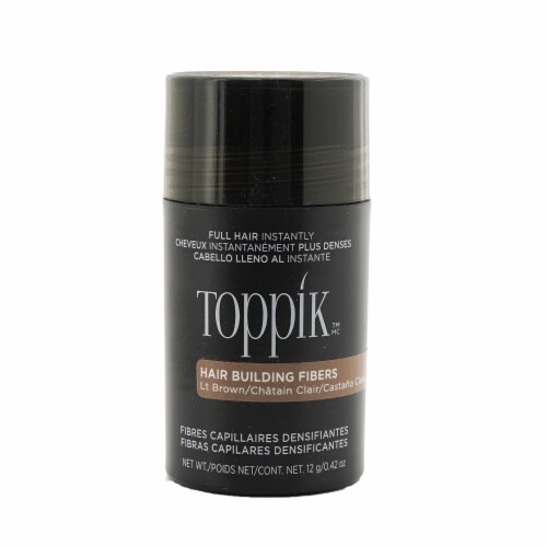 Toppik Hair Building Fibers Light Brown 12g 0 42oz 1 Unit
