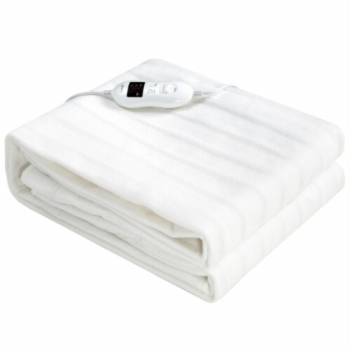 Electric Heated Mattress Pad Twin/Full/Queen/King Size w/ Overheat ... Electric Heated Mattress Pad Twin/Full/Queen/King Size w/ Overheat ...