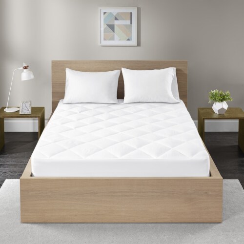 Premier Comfort Quiet Nights Waterproof Mattress Pad - White - King ... Premier Comfort Quiet Nights Waterproof Mattress Pad - White - King ...