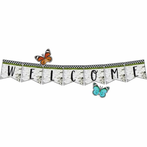 Carson Dellosa Cd 110425bn Woodland Whimsy Welcome Bulletin Board Set