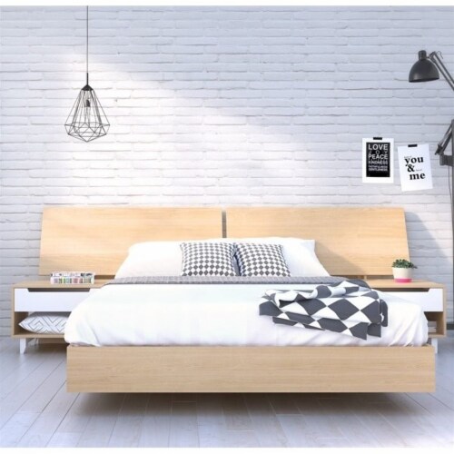 Nordik queen size platform bed store