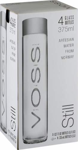 Voss Still Artesian Water From Norway Glass Bottles, 4 ct / 12.7 fl oz ... Voss Still Artesian Water From Norway Glass Bottles, 4 ct / 12.7 fl oz ...