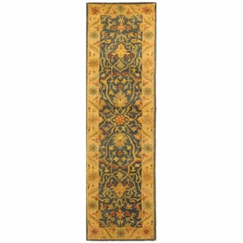 Safavieh Safavieh Antiquity Collection At14e Handmade Blue Rug 2' 3 X ... Safavieh Safavieh Antiquity Collection At14e Handmade Blue Rug 2' 3 X ...