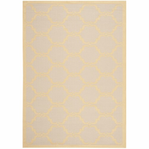 Safavieh Safavieh Outdoor Cy6009-306 Courtyard Beige / Yellow Rug 5' 3 ... Safavieh Safavieh Outdoor Cy6009-306 Courtyard Beige / Yellow Rug 5' 3 ...