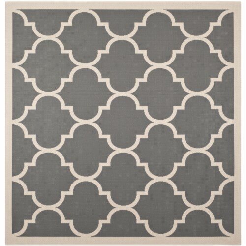 Safavieh Safavieh Outdoor Cy6914-246 Courtyard Anthracite / Beige Rug 5 ... Safavieh Safavieh Outdoor Cy6914-246 Courtyard Anthracite / Beige Rug 5 ...