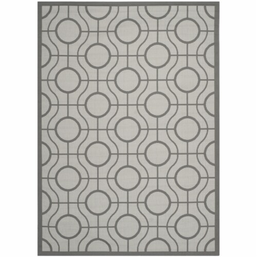 Safavieh Safavieh Outdoor Cy6115-78 Courtyard Lt Grey / Anthracite Rug ... Safavieh Safavieh Outdoor Cy6115-78 Courtyard Lt Grey / Anthracite Rug ...