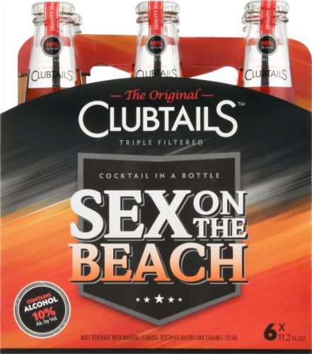 Clubtails Sex On The Beach Cocktail 6 Bottles 11 2 Oz Kroger