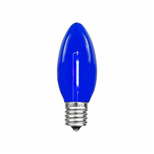 25 Pack C9 Led Outdoor Christmas Replacement Bulbs Blue C9 E17 Base