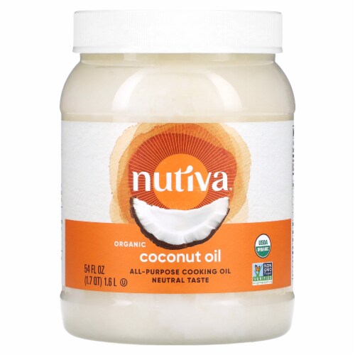 Nutiva All Purpose Cooking Oil Organic Coconut Oil 54 Fl Oz 1 6 L