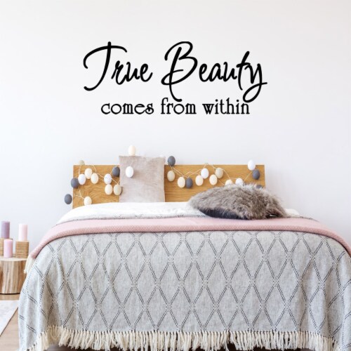 Vwaq True Beauty Comes From Within Vinyl Wall Decal 1 Kroger