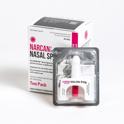 Narcan Nasal Spray 4mg 2 Pack OTC 1 2 pack Dillons Food Stores