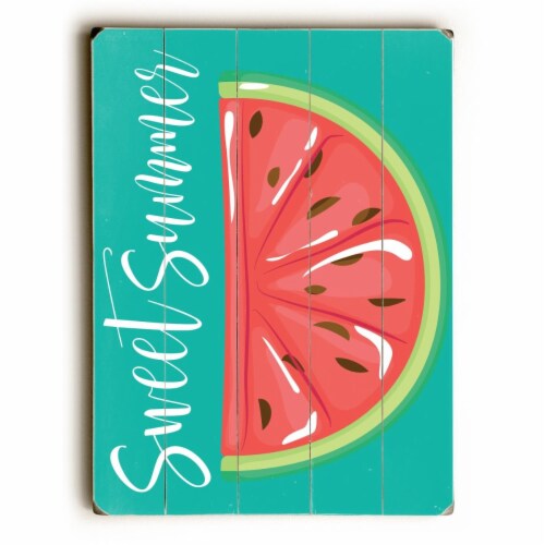 One Bella Casa 86105pw1216 12 X 16 In Sweet Summer Watermelon