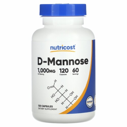 Nutricost D Mannose 1 000 Mg 120 Capsules 500 Mg Per Capsule 120
