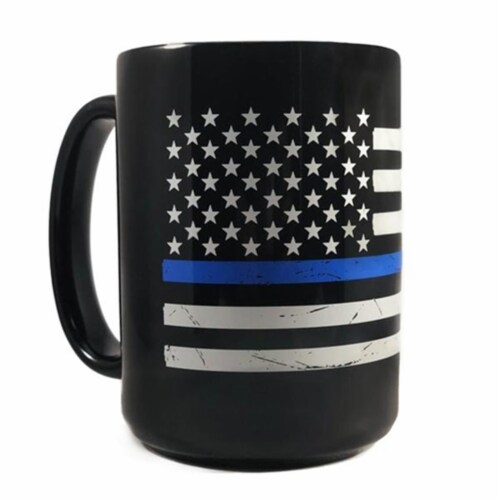Thin Blue Line Tbl Mug Dist Tbl 11 11 Oz Thin Blue Line American Coffee