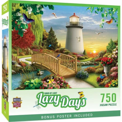 Masterpieces Lazy Days - Dawn Of Light 750 Piece Jigsaw Puzzle, 1 unit ... Masterpieces Lazy Days - Dawn Of Light 750 Piece Jigsaw Puzzle, 1 unit ...