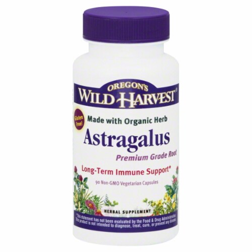Oregons Wild Harvest Astragalus Herbal Supplement 90 Ct Harris Teeter