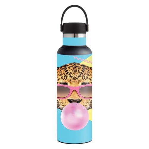Mightyskins Hfst21 Bubble Gum Cheetah Skin For Hydro Flask 21 Oz Standard Mouth Bubble Gum 1