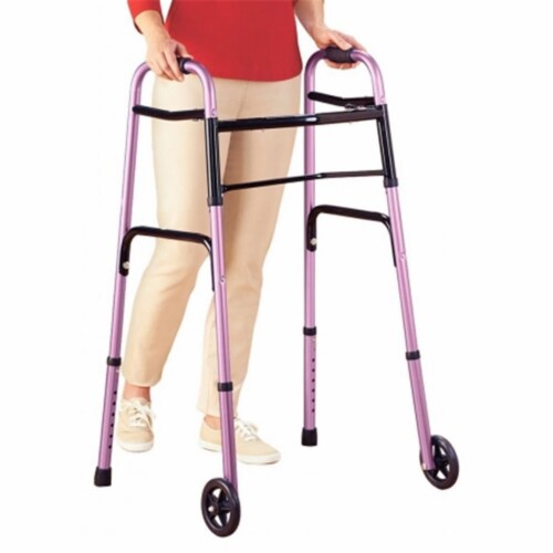 LUMEX 716270PK-1 Lumex ColorSelect Adult Walker with Wheels, 1 - Kroger LUMEX 716270PK-1 Lumex ColorSelect Adult Walker with Wheels, 1 - Kroger