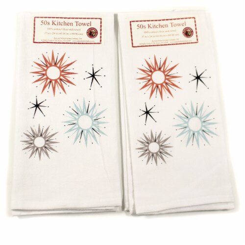 Decorative Towel 24.00 Mid Century Starburst Set / 2 100% Cotton Modern ... Decorative Towel 24.00 Mid Century Starburst Set / 2 100% Cotton Modern ...