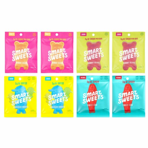 SmartSweets Keto Friendly Gummies Variety 8 Pack 8 Bag 1.8 Ounce Dillons Food Stores