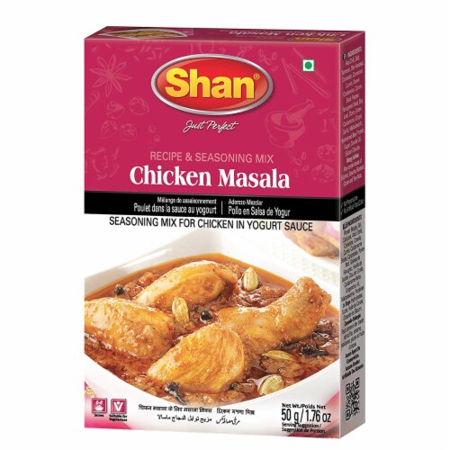 Shan Chicken Masala Seasoning Mix 50g Seasoning Packets For