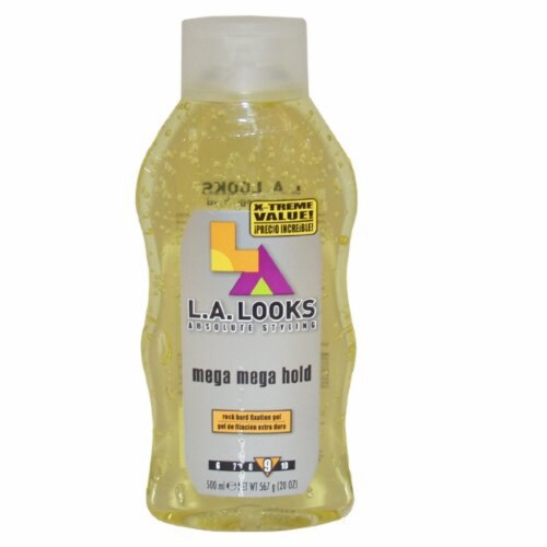 Mega Mega Hold Styling Gel by L.A. Looks for Unisex Gel 20 Ounce Pack of 10 10 pack King Soopers