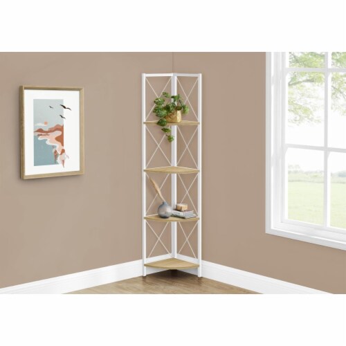 Monarch specialties corner bookcase store